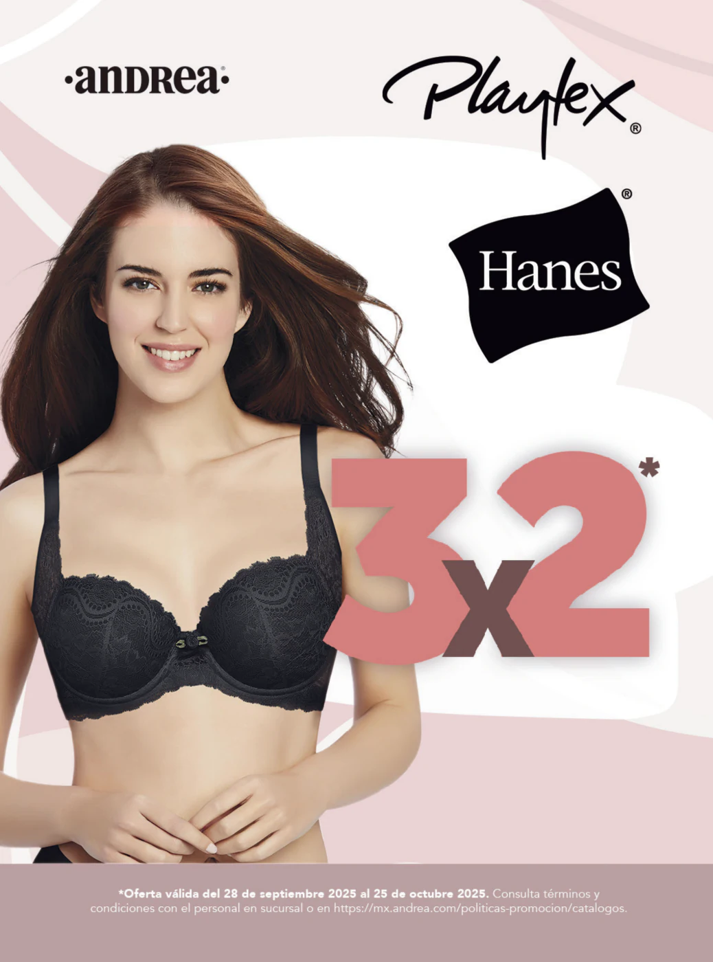 Catalogo Andrea Lo Mejor de Playtex 3x2 Octubre 2025 • CatalogosMX