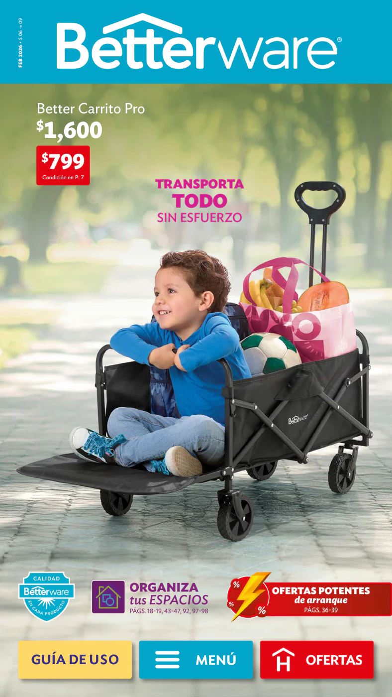 Betterware Febrero 2026 » Nuevo Catalogo • CatalogosMX